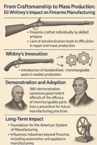 Eli Whitney and Interchangeable Parts in Firearms